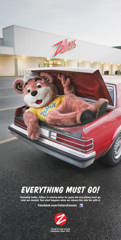 Best brand finale: Zellers » Strategy