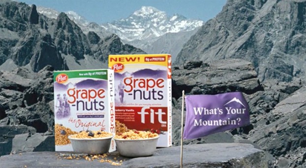 CASSIES Bronze: Grape-Nuts helps conquer mountains » Strategy