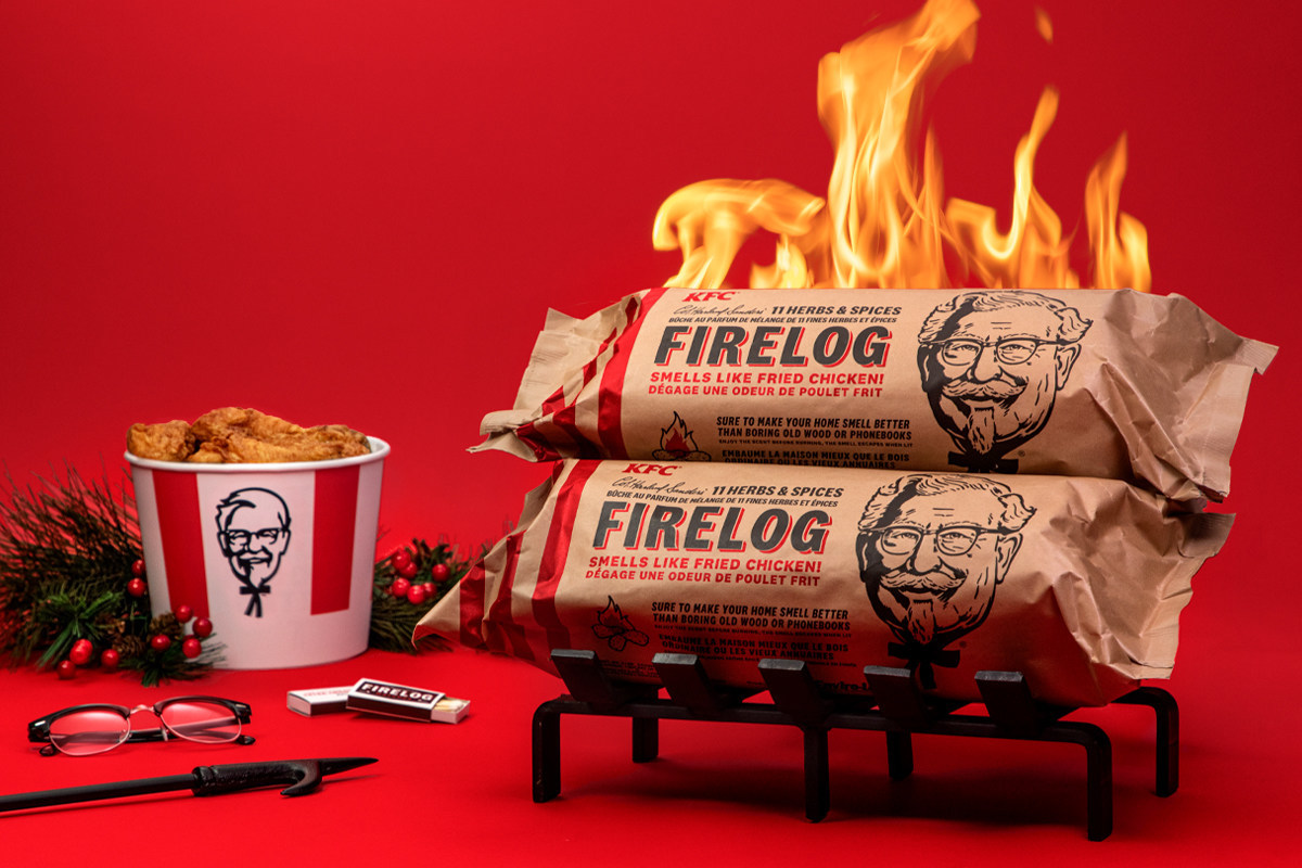 KFC wants you to smell fried chicken from your fireplace » strategy