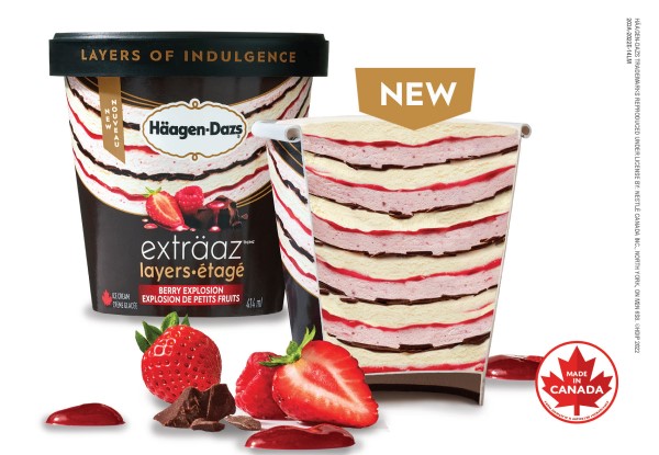 Haagen-Dazs plays up the decadence with its ‘extraaz’ » strategy